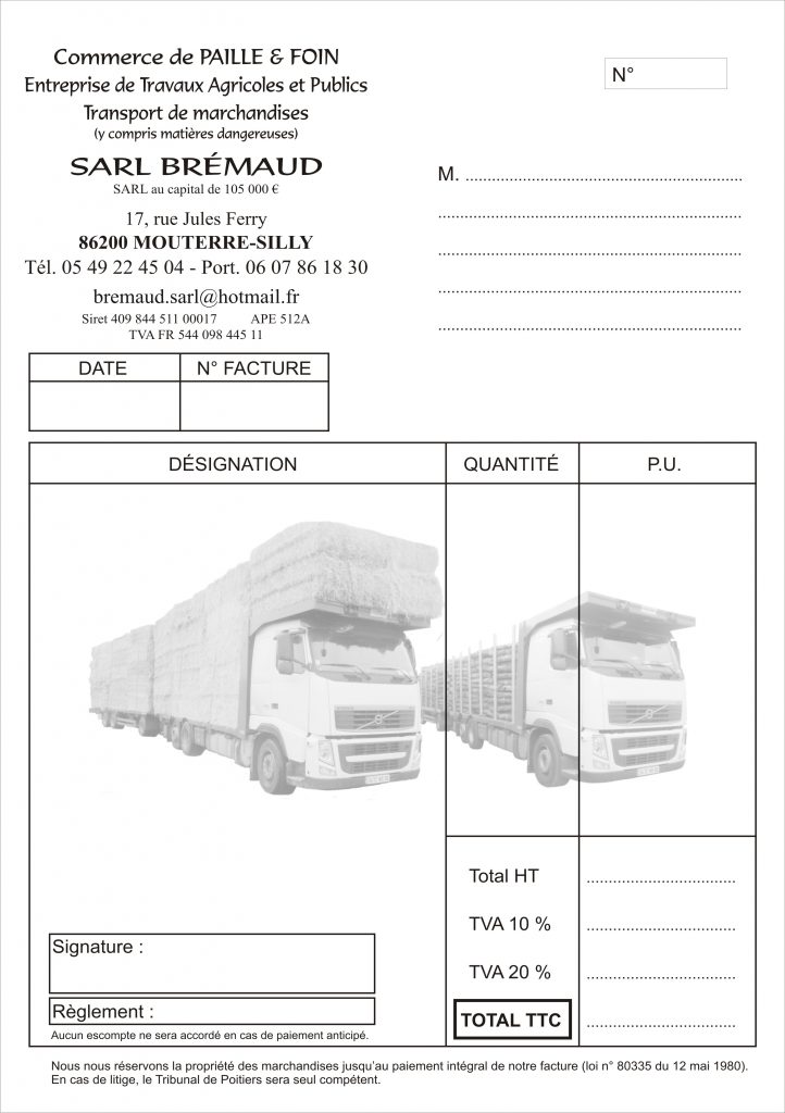 Facturier - Adgraphic Publicité